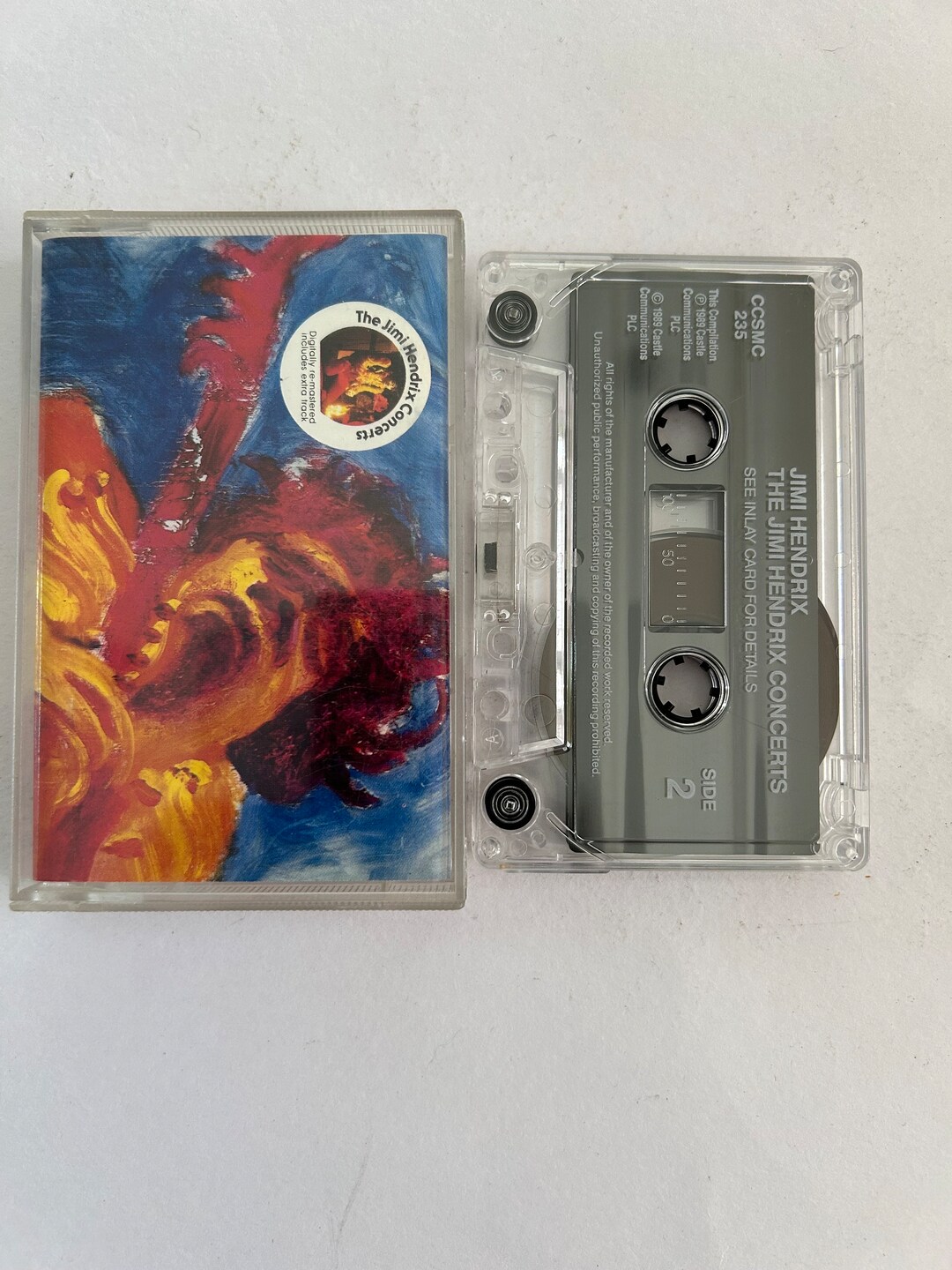 Jimi Hendrix Concerts Cassette Tape - Etsy