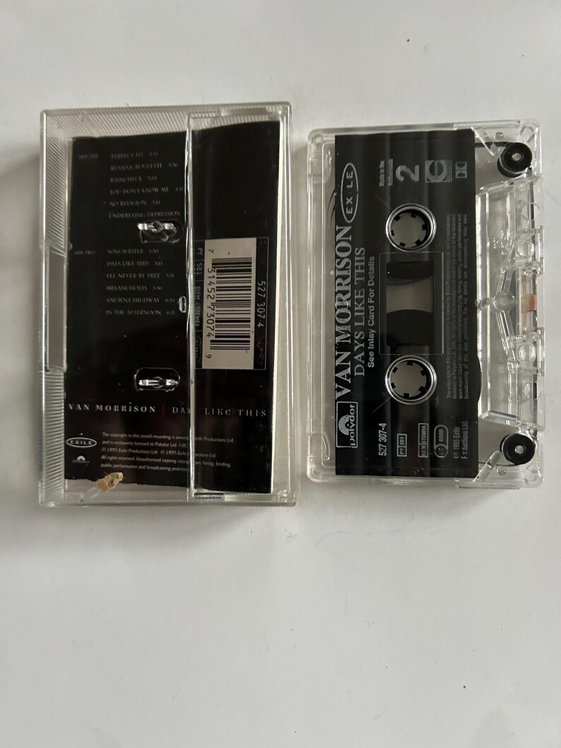 Van Morrison Days Like This Cassette Tape - Etsy