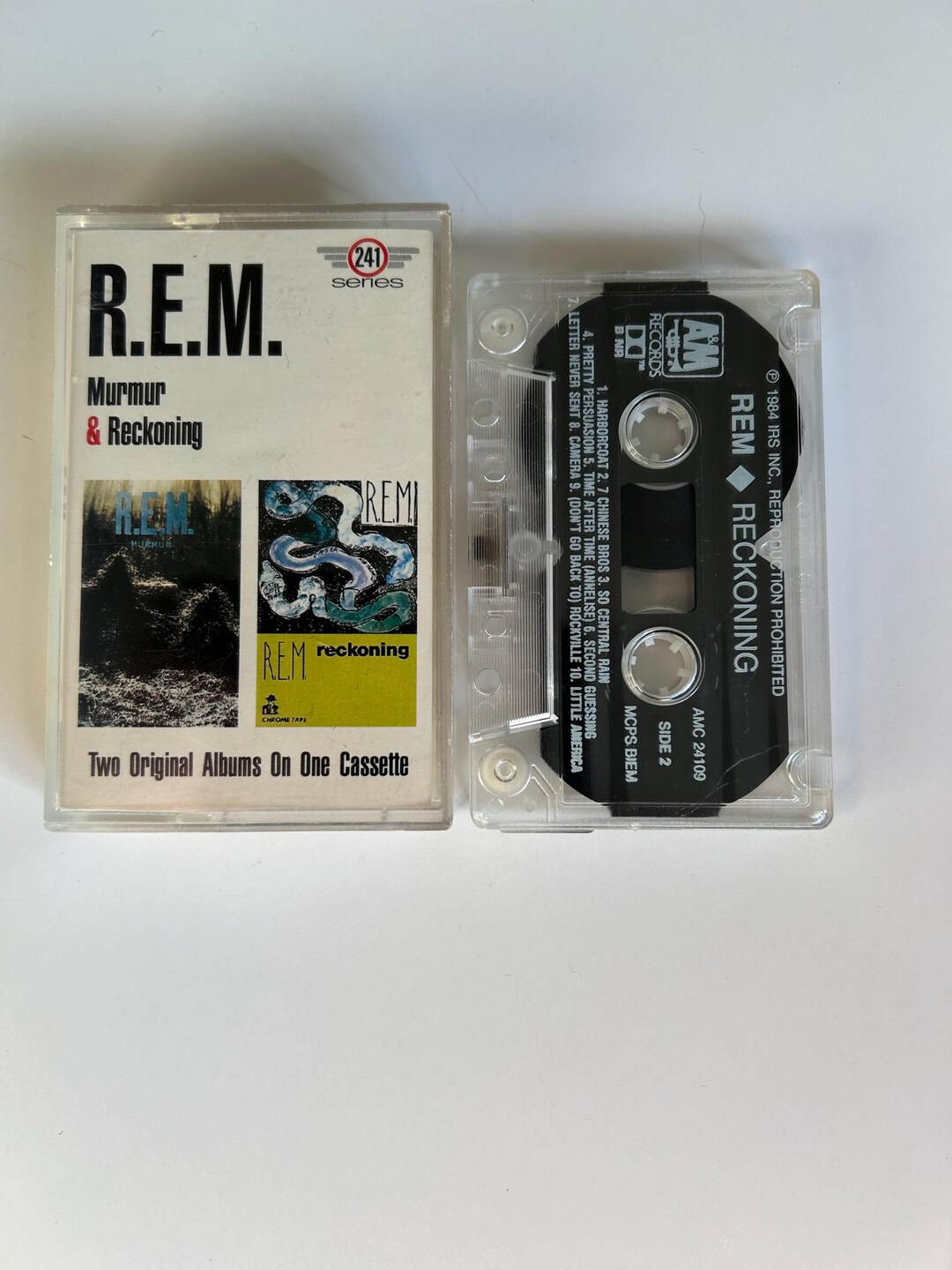 REM Rem Murmur & Reckoning Cassette Tape - Etsy