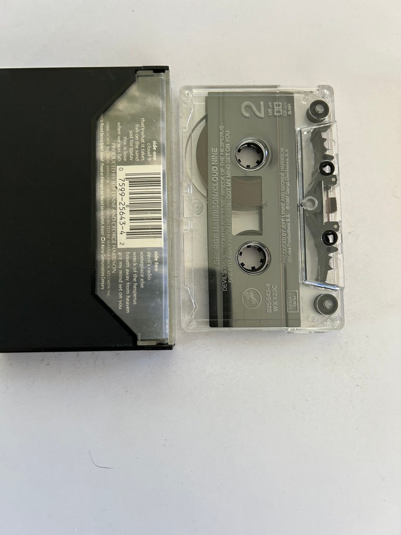 George Harrison Cloud Nine Cassette Tape - Etsy