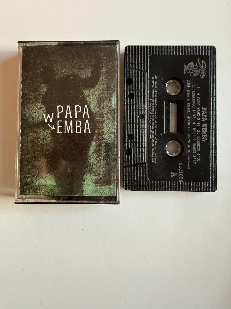 Papa Wemba Papa Wemba Cassette Tape - Etsy