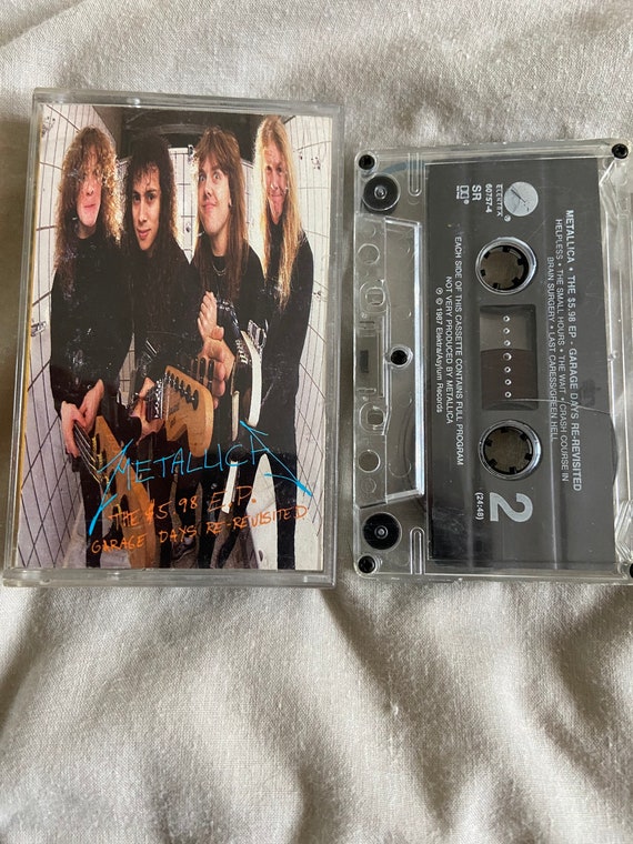 Metallica the Garage Days Re-revisited Cassette Tape - Etsy