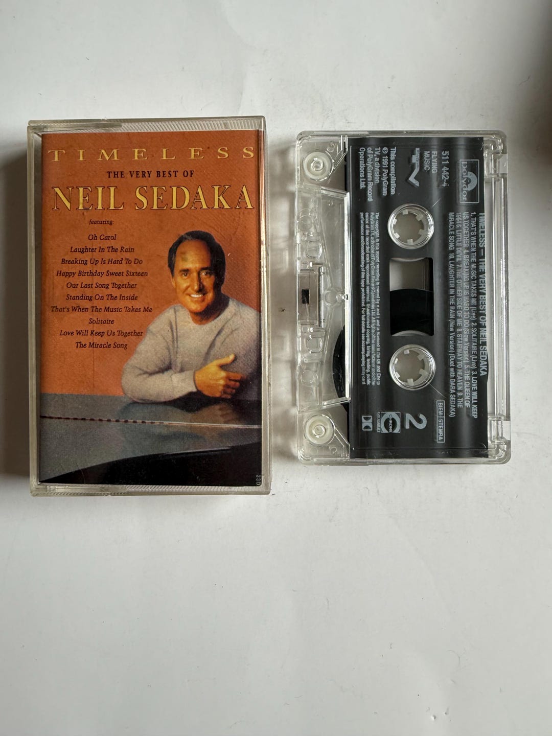 Neil Sedaka Timeless the Very Best of Cassette Tape - Etsy