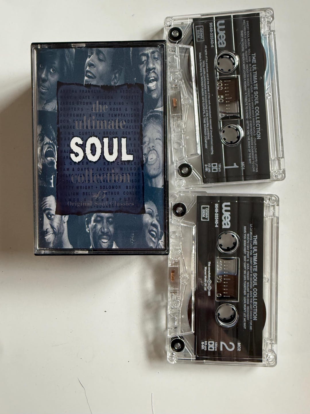 The Ultimate Soul Collection Various Artists Double Cassette Tape - Etsy