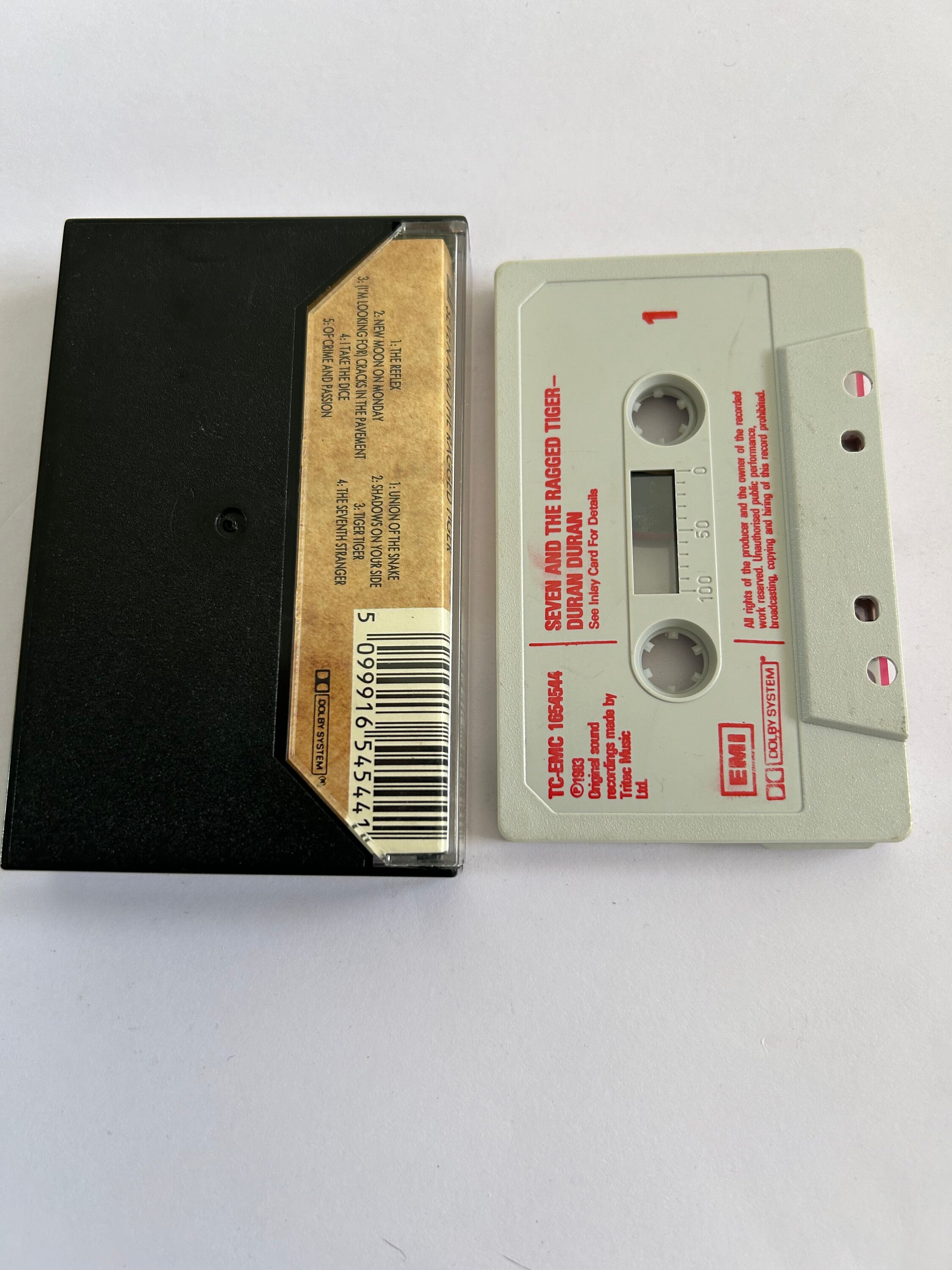 Duran Duran Seven and the Ragged Tiger Cassette Tape - Etsy