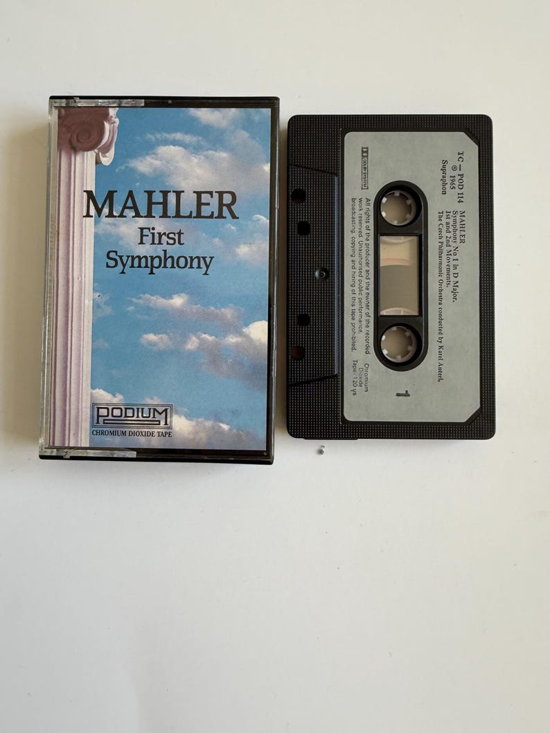 Mahler First Symphony Cassette Tape - Etsy