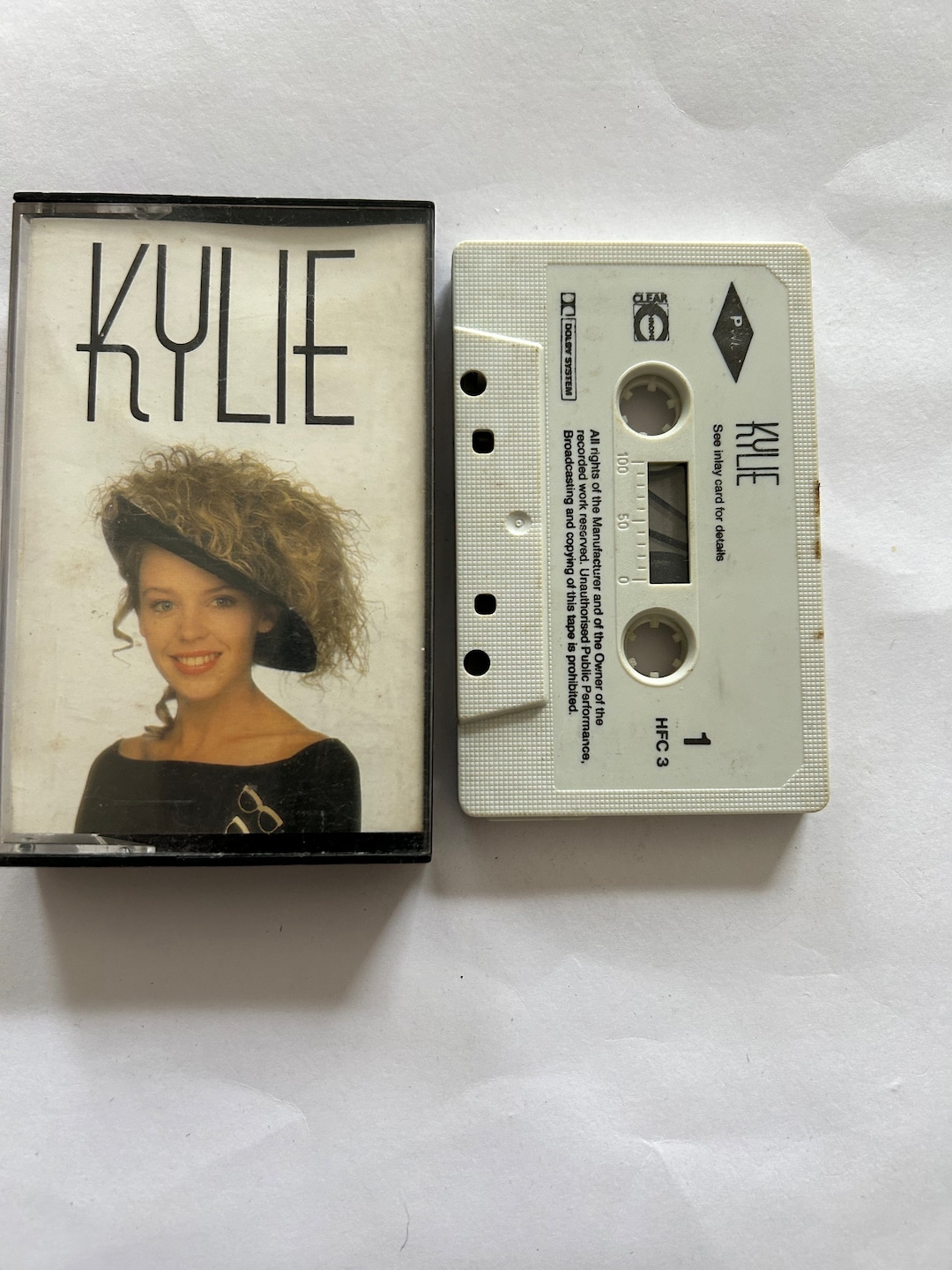 Kylie Minogue Kylie Cassette Tape - Etsy