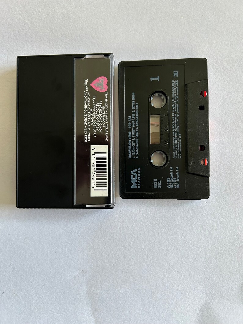 Transvision Vamp Pop Art Cassette Tape - Etsy
