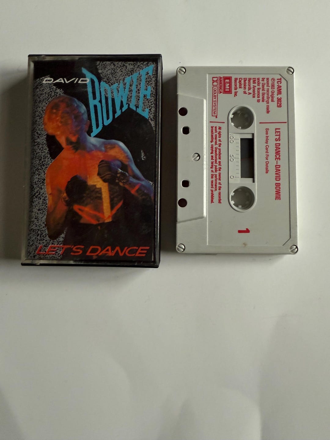 David Bowie Lets Dance Cassette Tape - Etsy