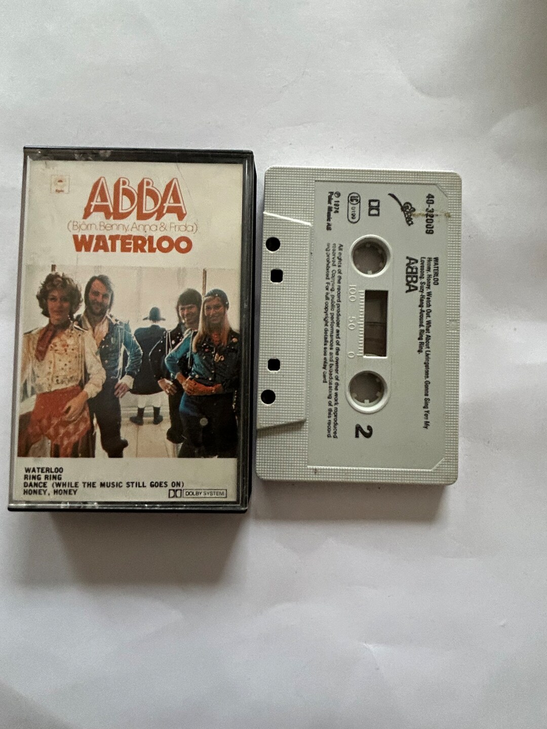 Abba Waterloo Cassette Tape - Etsy