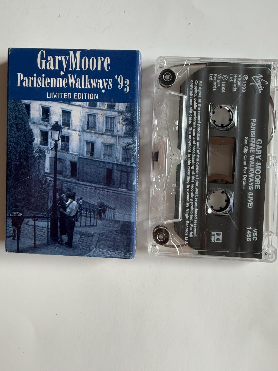 Gary Moore Parisienne Walkways ‘93 Limited Edition Number 5457 Cassette ...