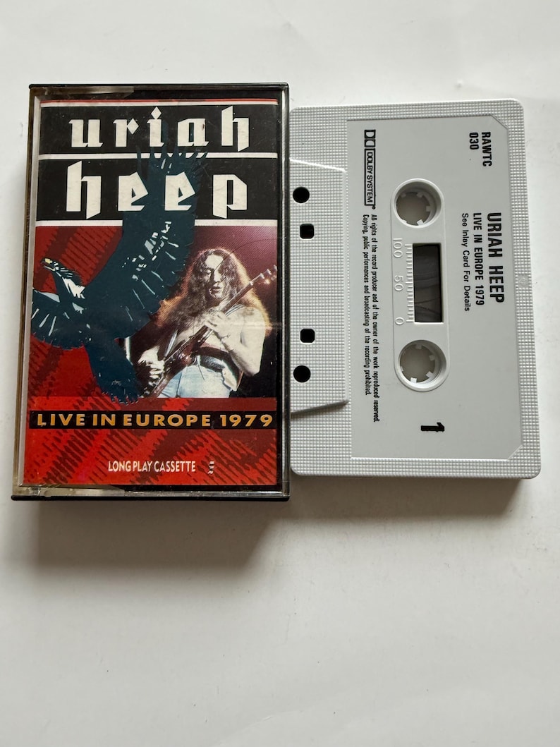 Uriah Heap Live in Europe 1979 Cassette Tape - Etsy
