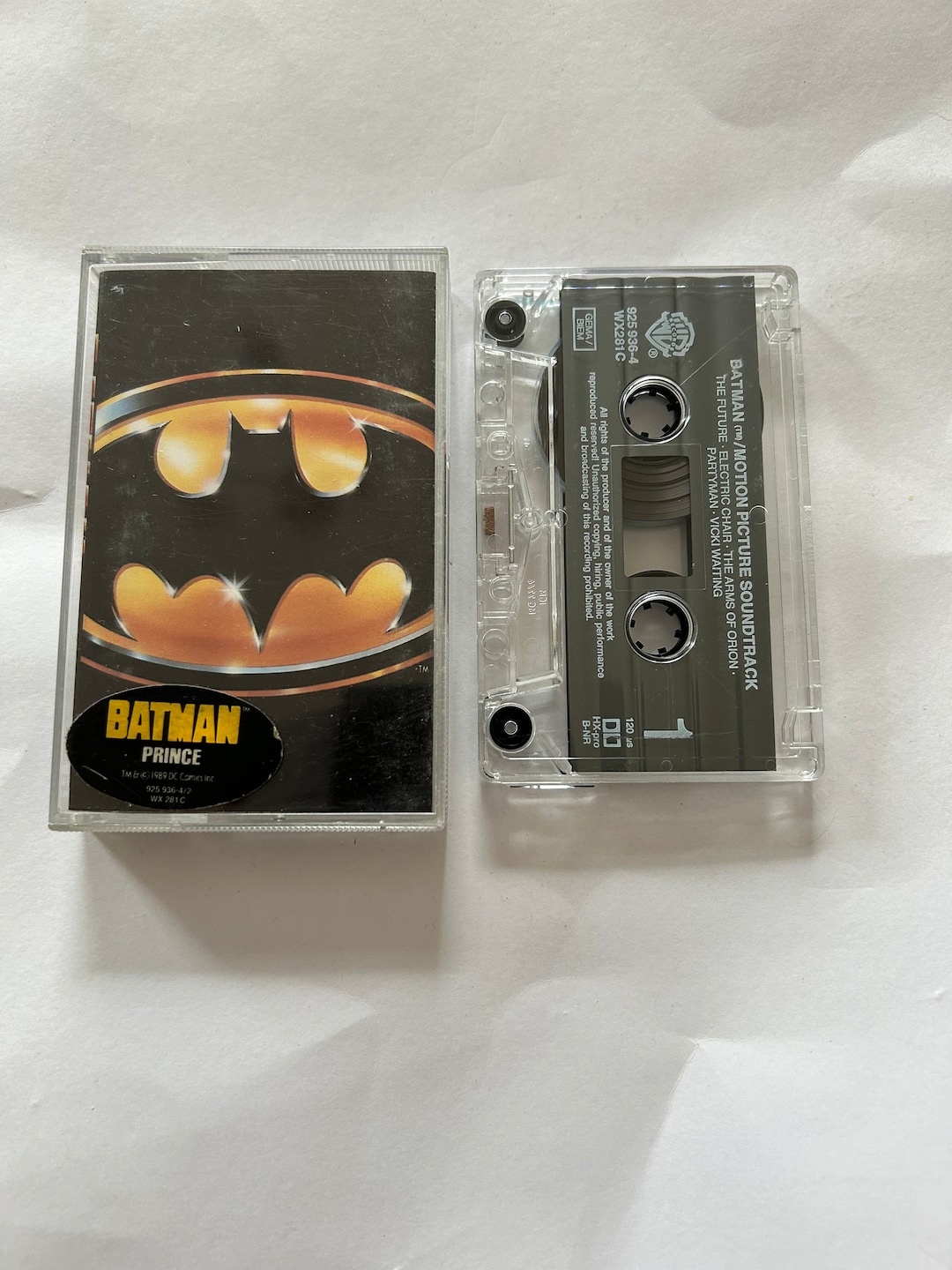 Prince Batman Soundtrack Cassette Tape - Etsy