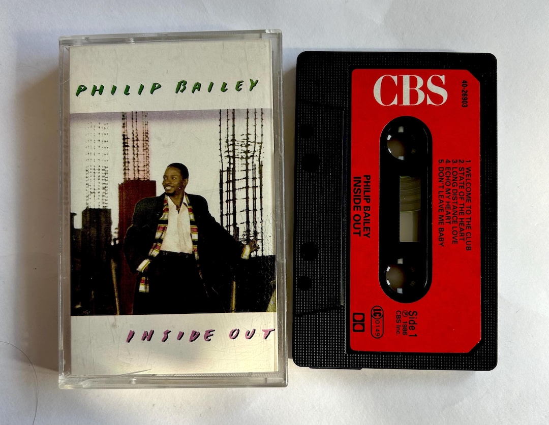 Philip Bailey Inside Out Cassette Tape - Etsy