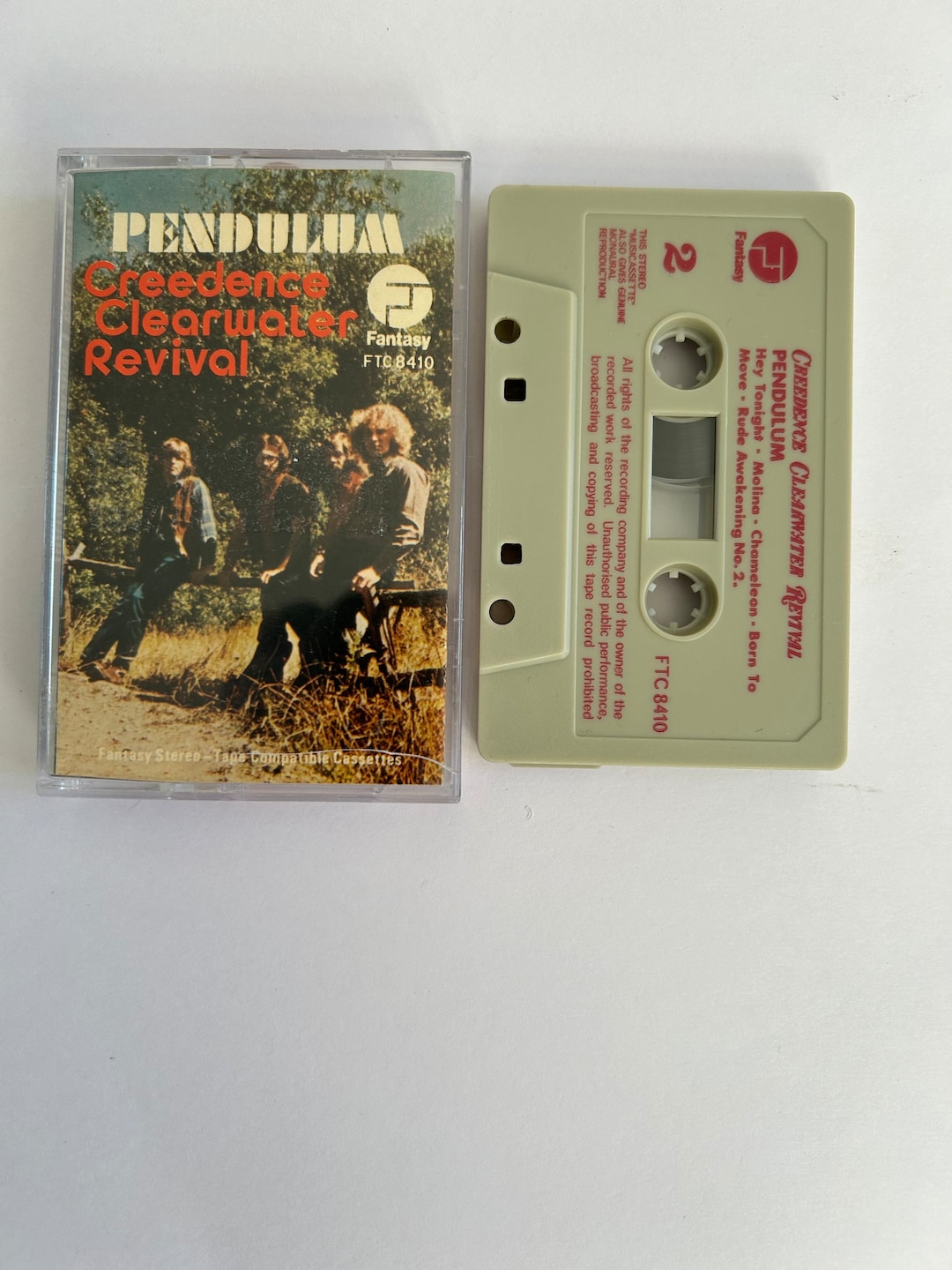 Creedence Clearwater Revival Pendulum Cassette Tape - Etsy
