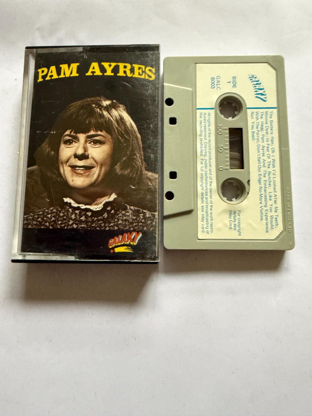 Pam Ayres Pam Ayres Cassette Tape - Etsy UK