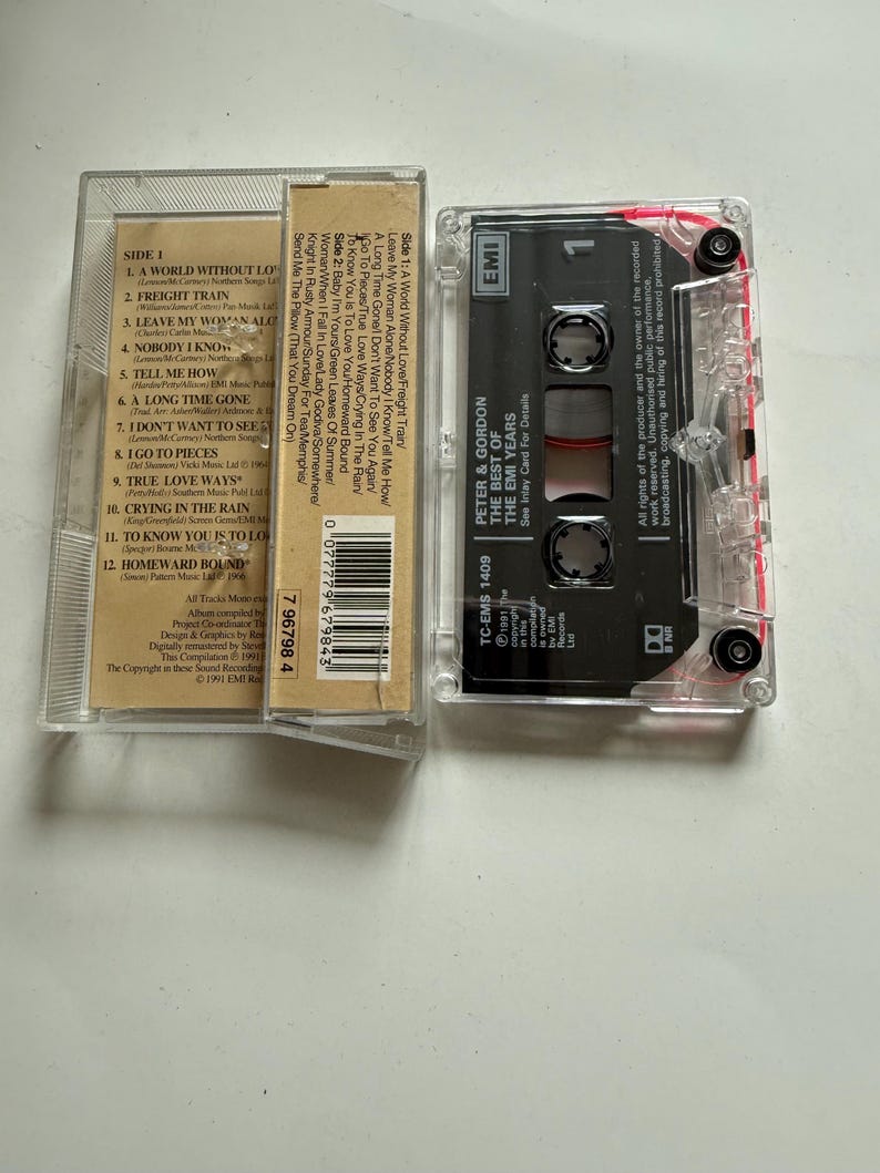 Peter and Gordon Best of Cassette Tape - Etsy