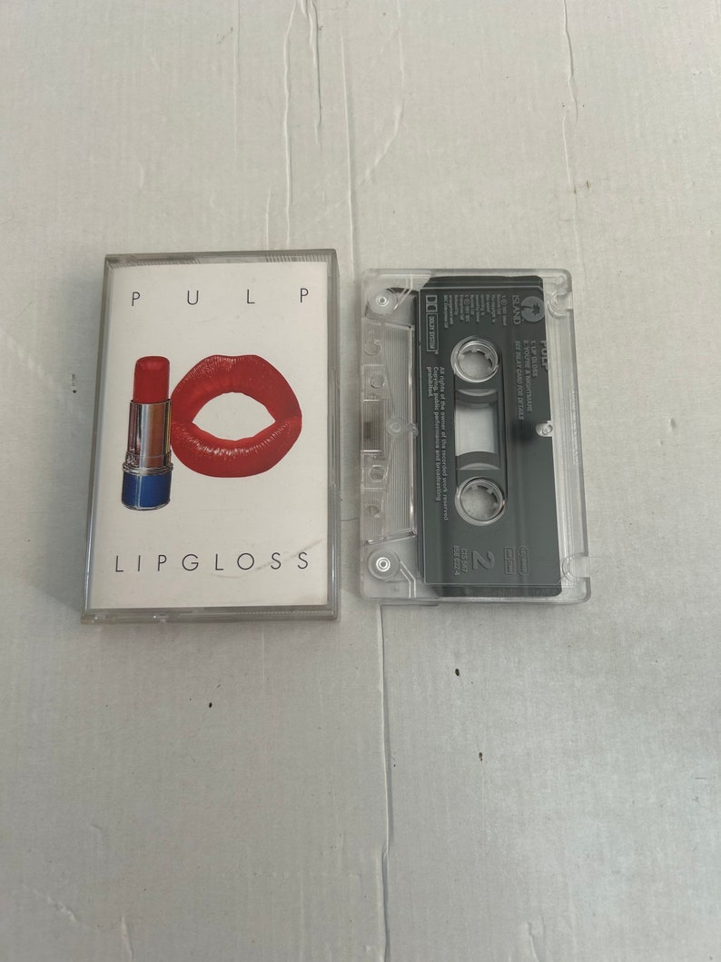 Pulp Lip Gloss Cassette Tape - Etsy