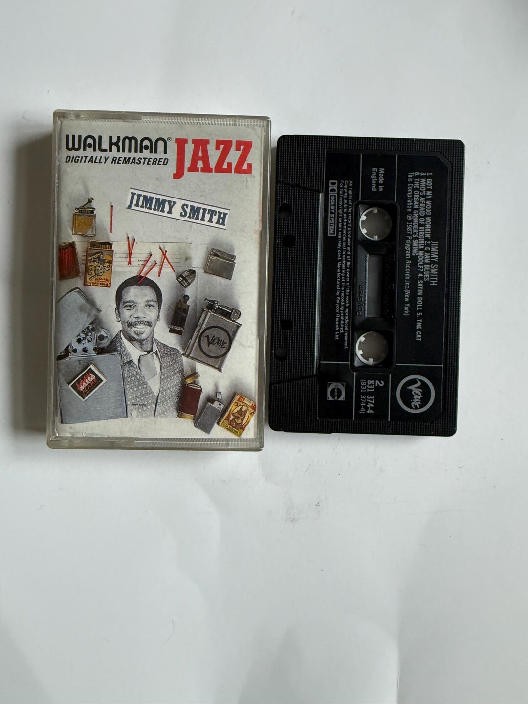 Jimmy Smith Walkman Jazz Cassette Tape - Etsy