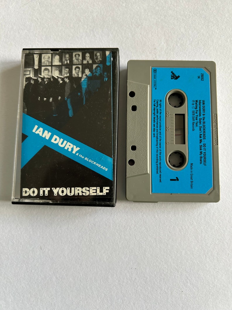 Ian Dury and the Blockheads Do It Yourself Cassette Tape - Etsy