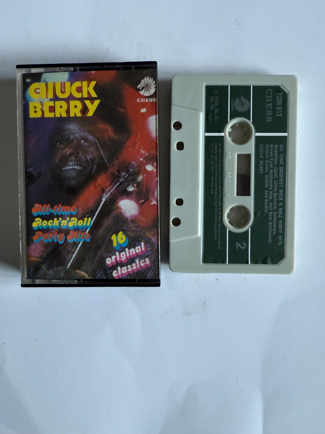 Chuck Berry All Time Rock ‘n’ Roll Party Hits Cassette Tape - Etsy
