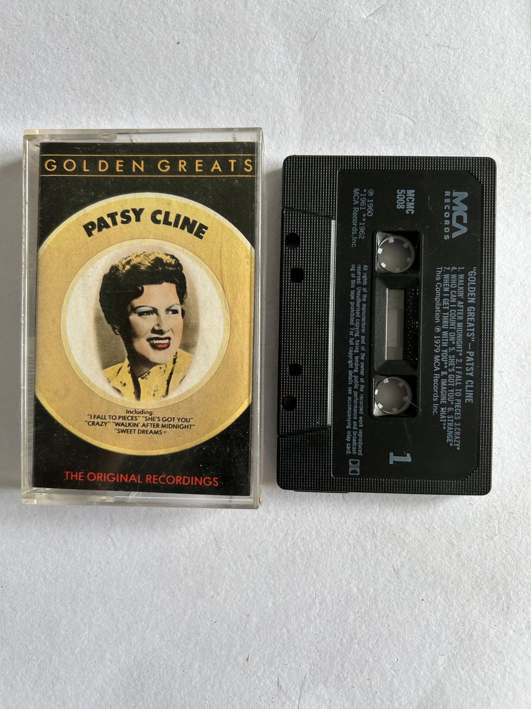Patsy Cline Golden Greats Cassette Tape - Etsy