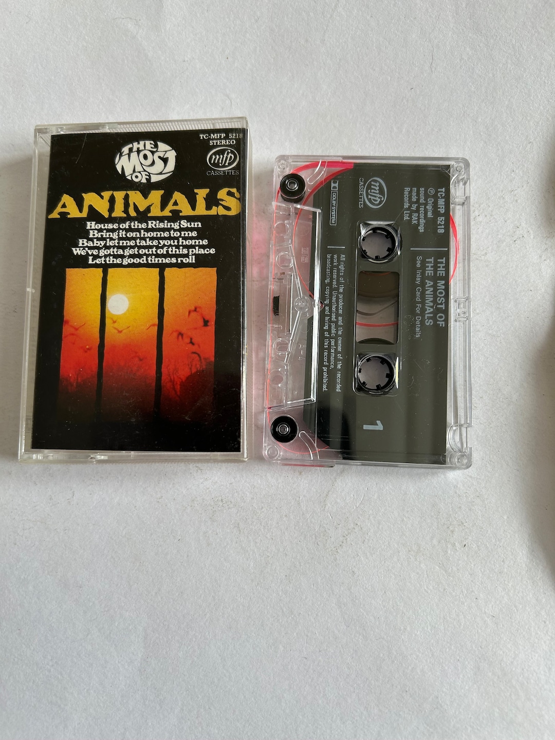The Animals the Most of Cassette Tape - Etsy