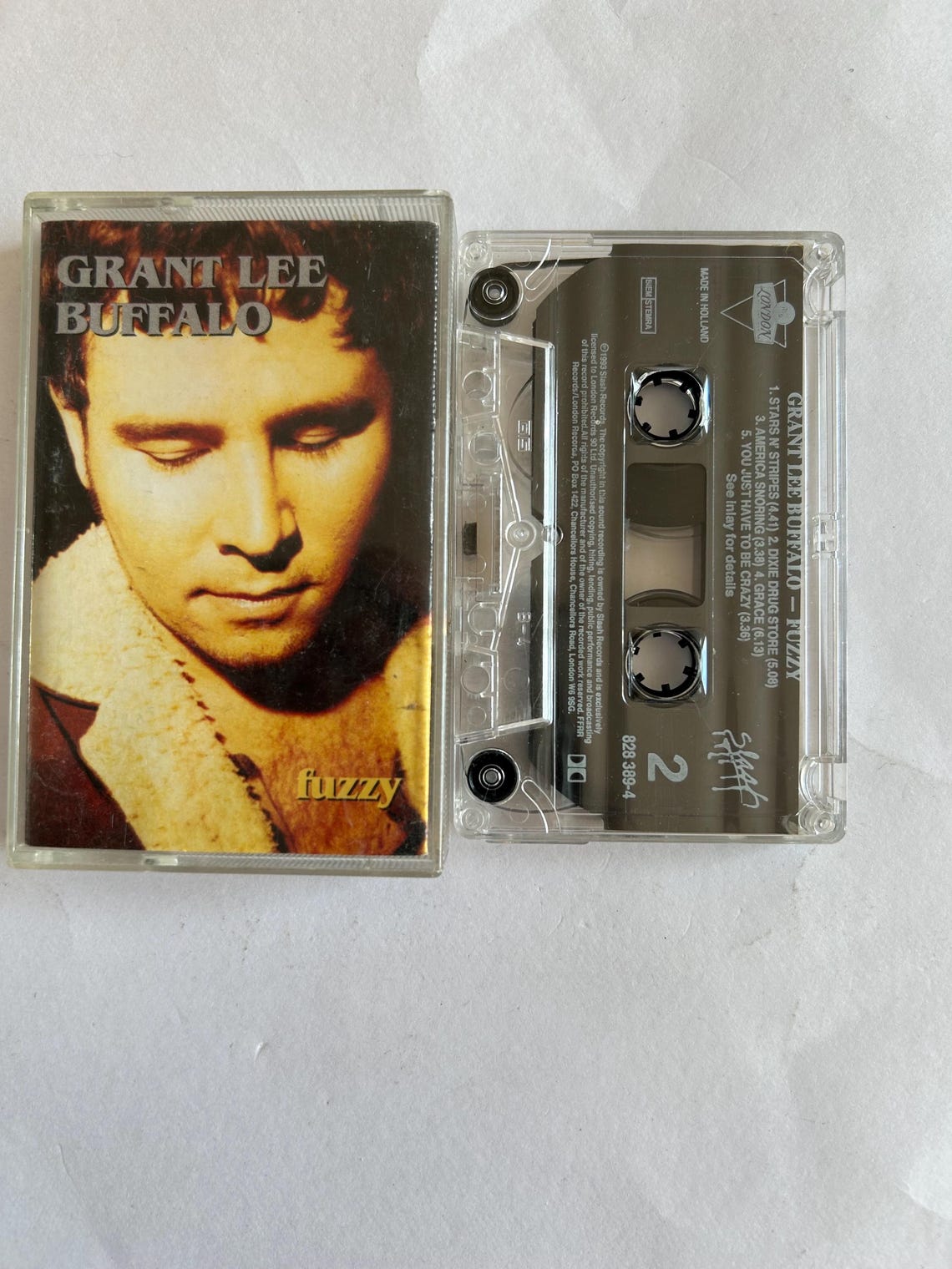 Grant Lee Buffalo Fuzzy Cassette Tape - Etsy
