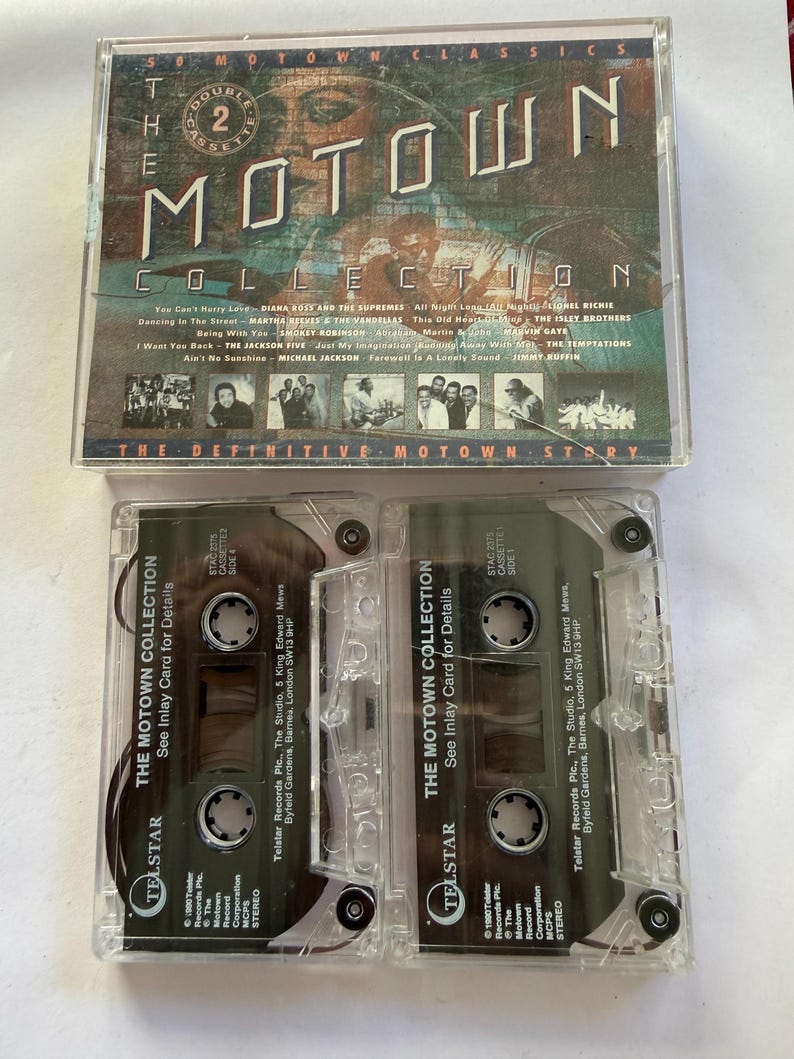The Motown Collection Various Artists Double Cassette Tape - Etsy