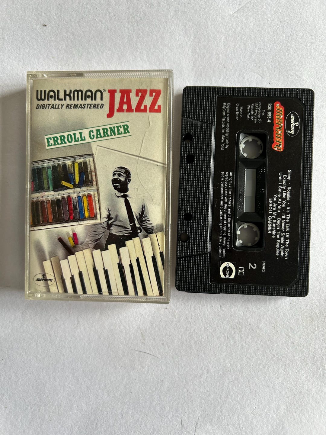 Erroll Garner Walkman Jazz Cassette Tape - Etsy