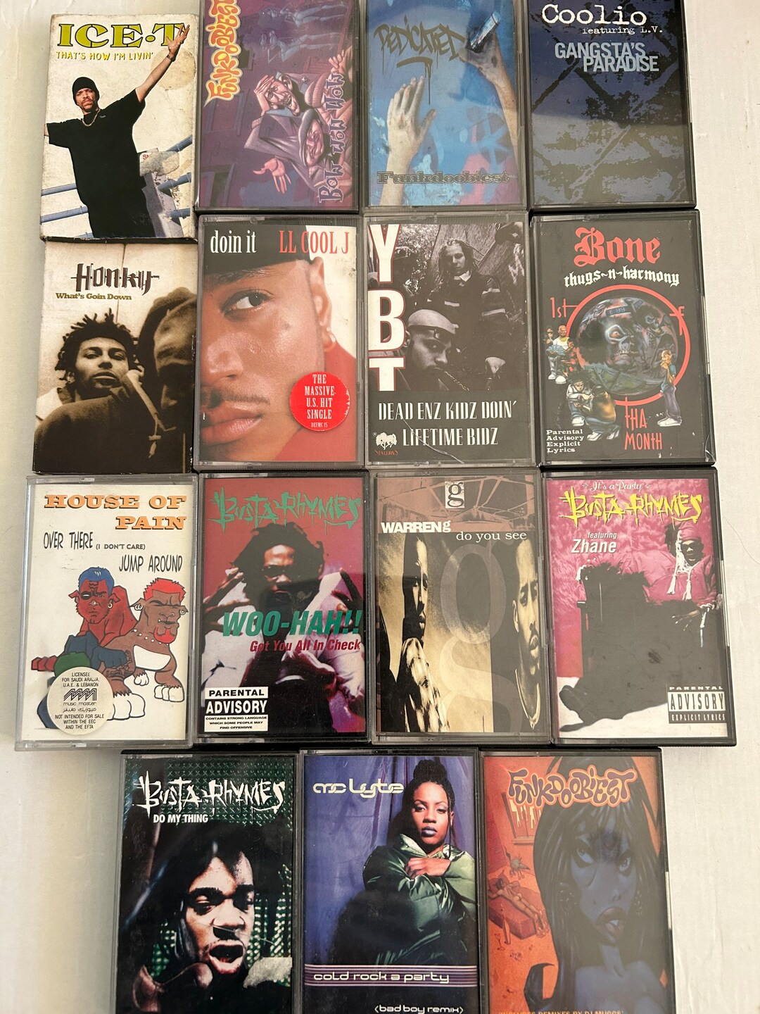 Rap,hip Hop Cassette Singles 2pac,puff Daddy,dr Dre,ll Cool J ,jay Z ...