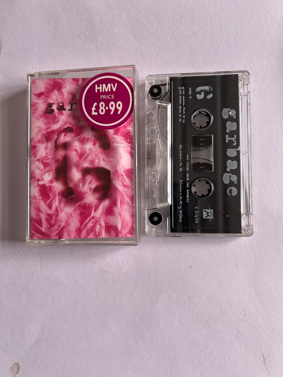 Garbage Garbage Cassette Tape - Etsy