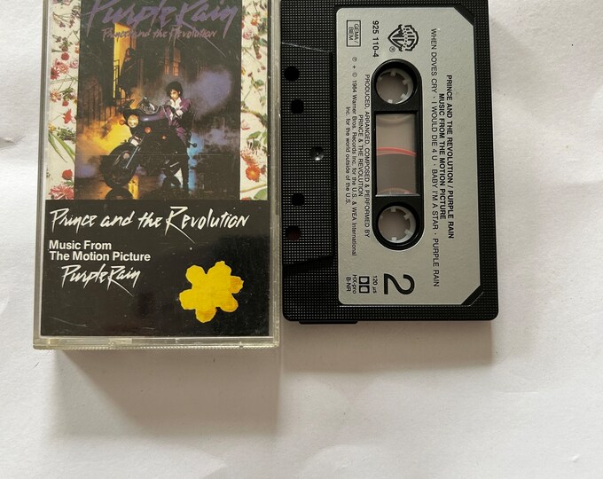 Prince Purple Rain Cassette Tape - Etsy