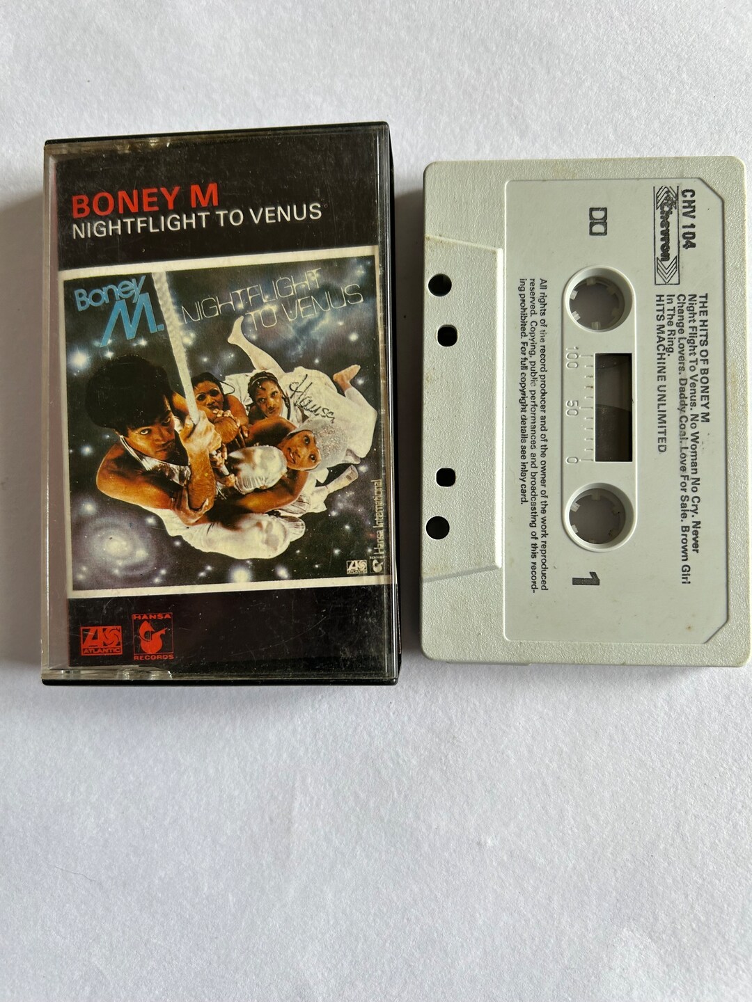 Boney M Nightflight to Venus Cassette Tape - Etsy
