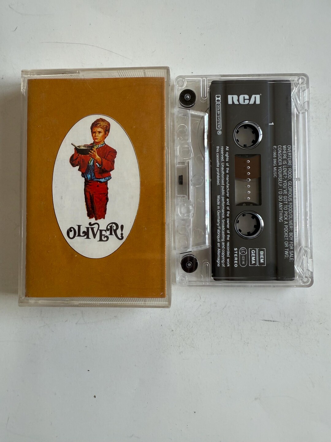 Oliver Soundtrack Cassette Tape - Etsy