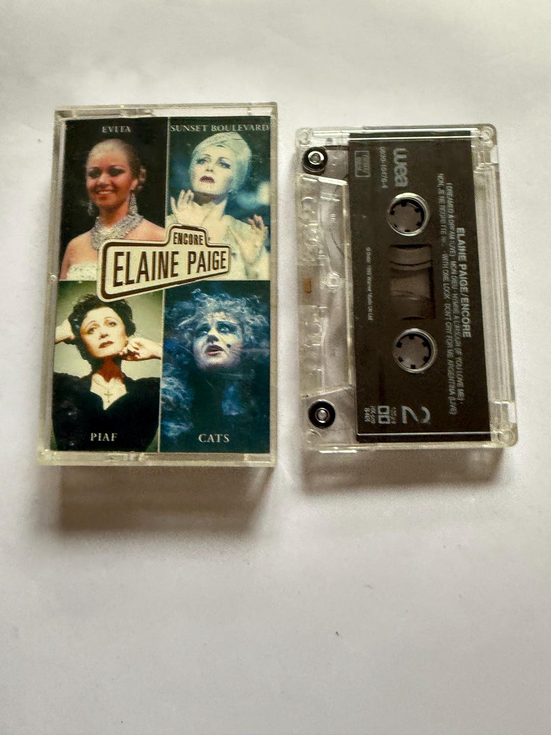 Elaine Paige Encore Cassette Tape - Etsy UK