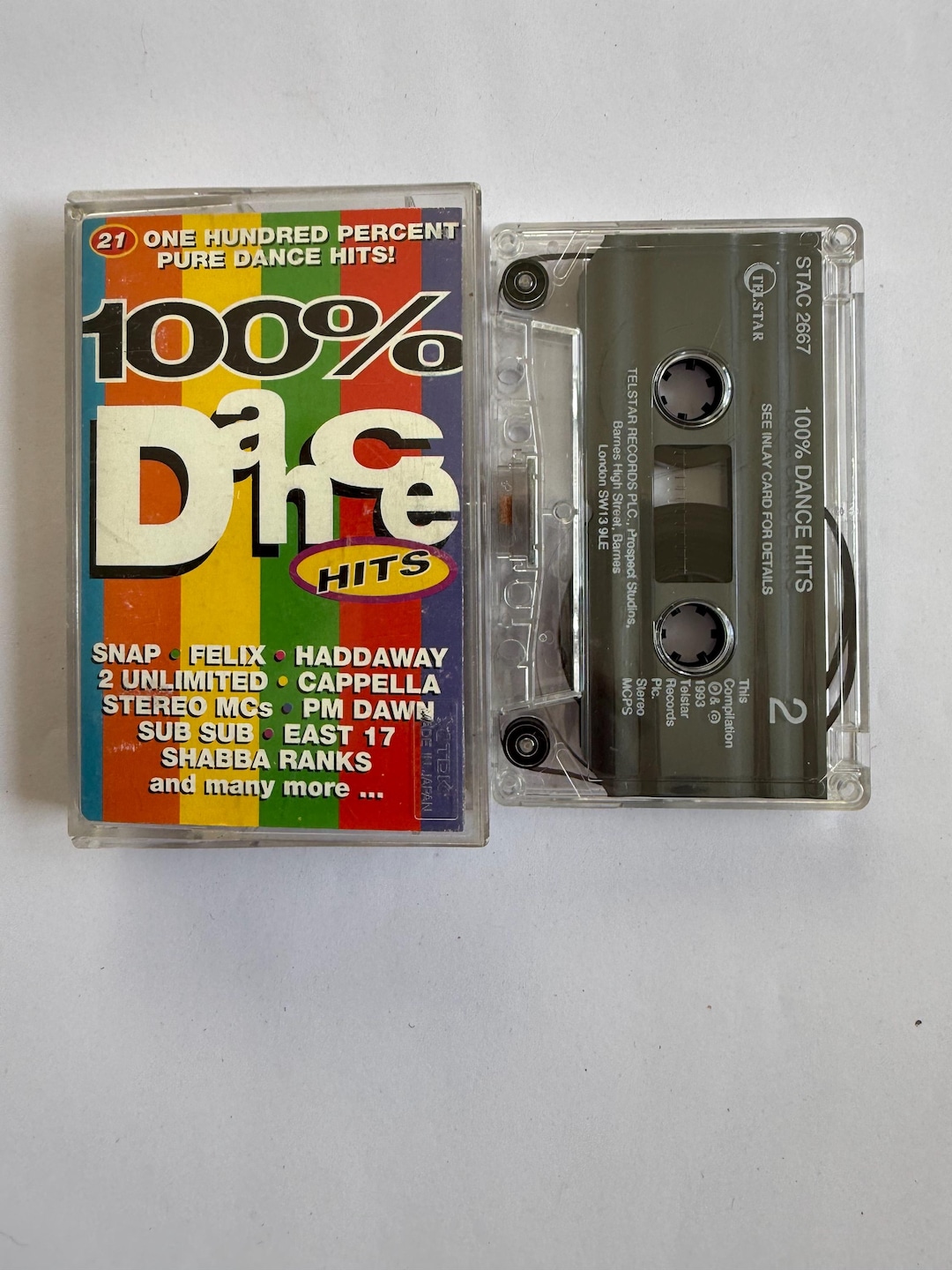 100% Dance Various Artists Cassette Tape - Etsy
