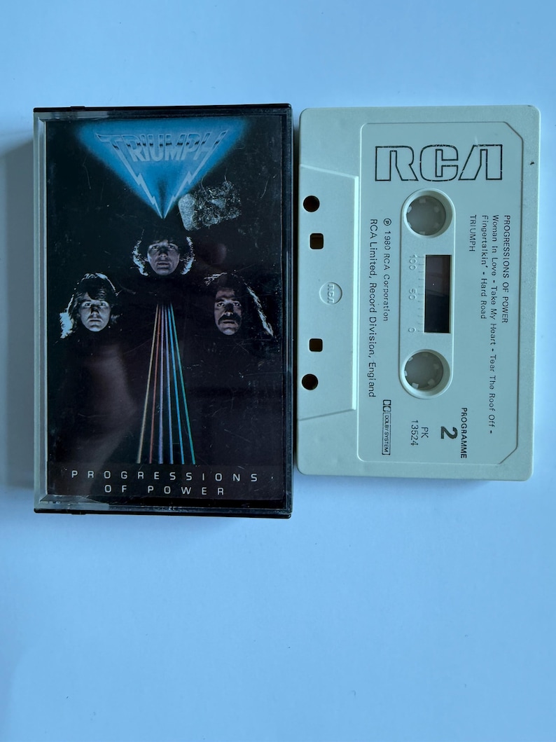 Triumph Progressions of Power Cassette Tape - Etsy