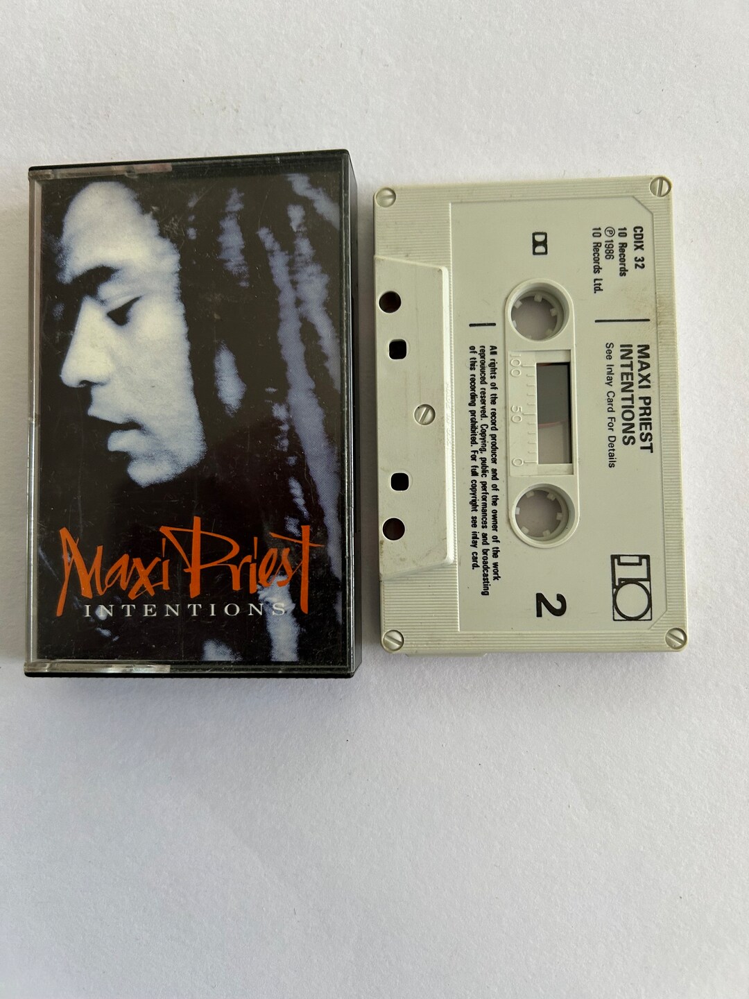 Maxi Priest Intentions Cassette Tape - Etsy