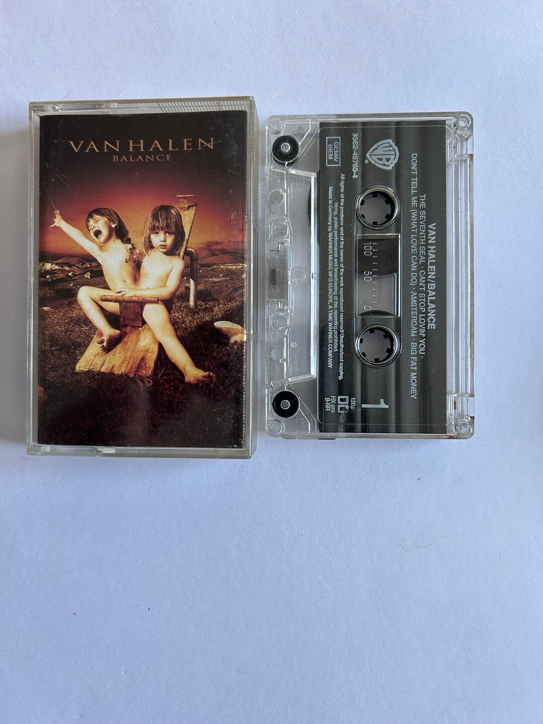 Van Halen Balance Cassette Tape - Etsy