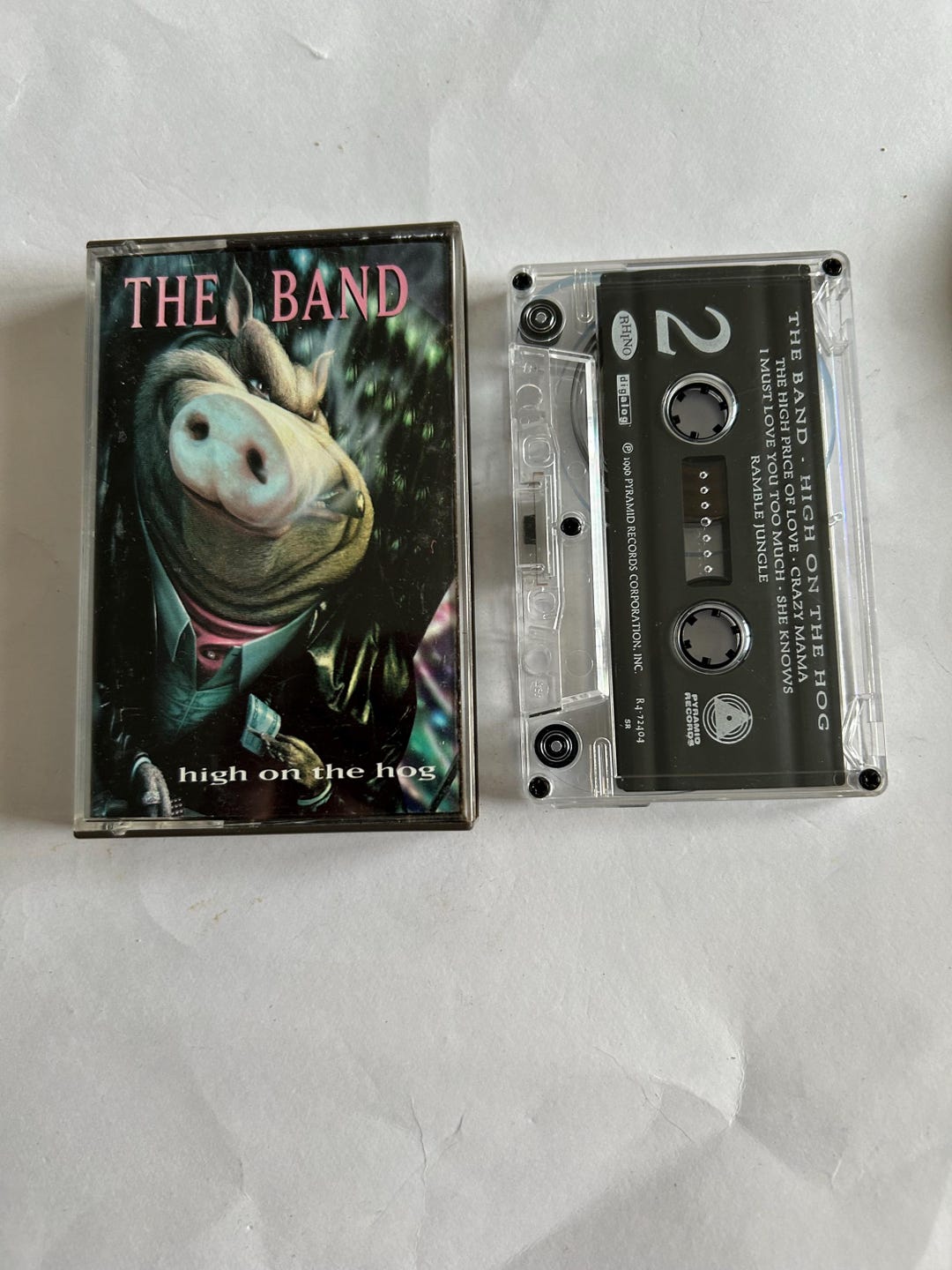The Band High on the Hog Cassette Tape - Etsy