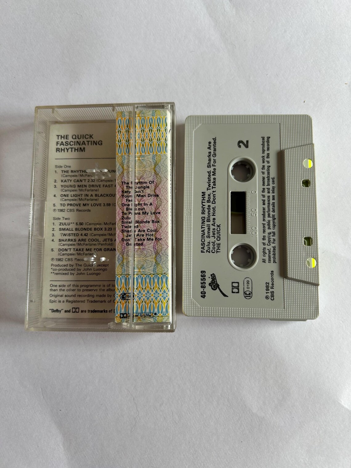 The Quick Fascinating Rhythm Cassette Tape - Etsy