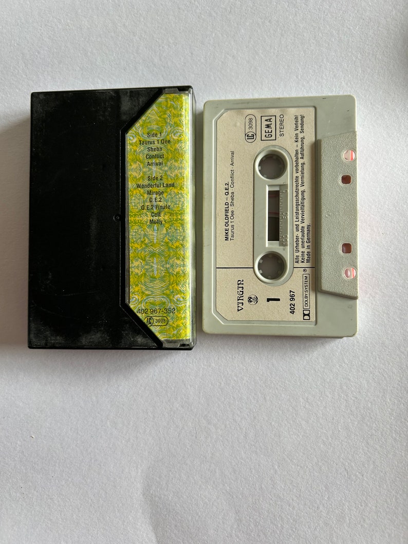 Mike Oldfield QE2 German Cassette Tape - Etsy