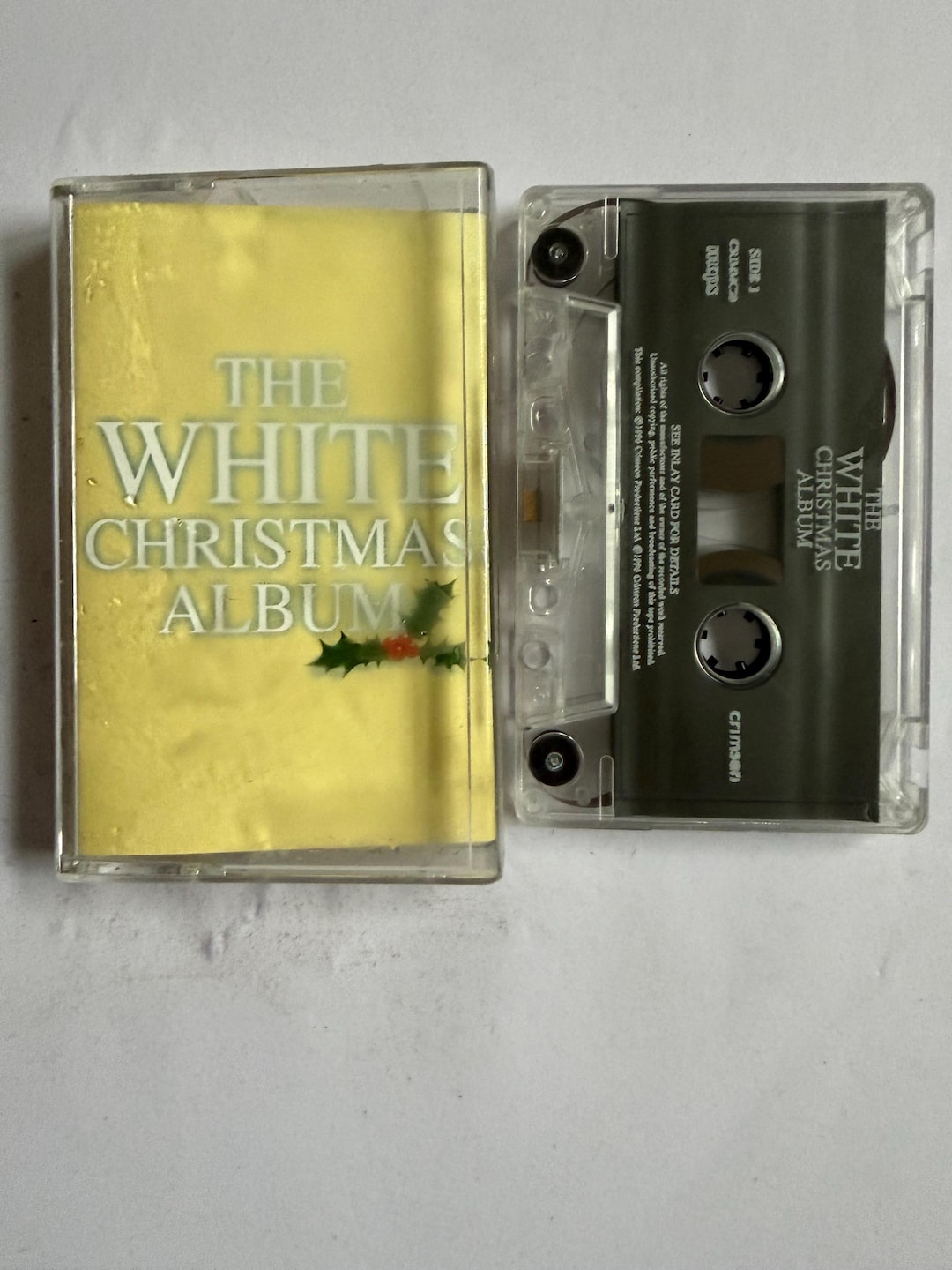 The White Christmas Album Various Artists Cassette Tape - Etsy Canada