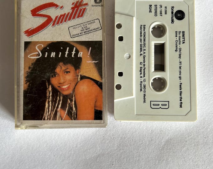 Sinitta Sinitta Spanish Cassette Tape - Etsy