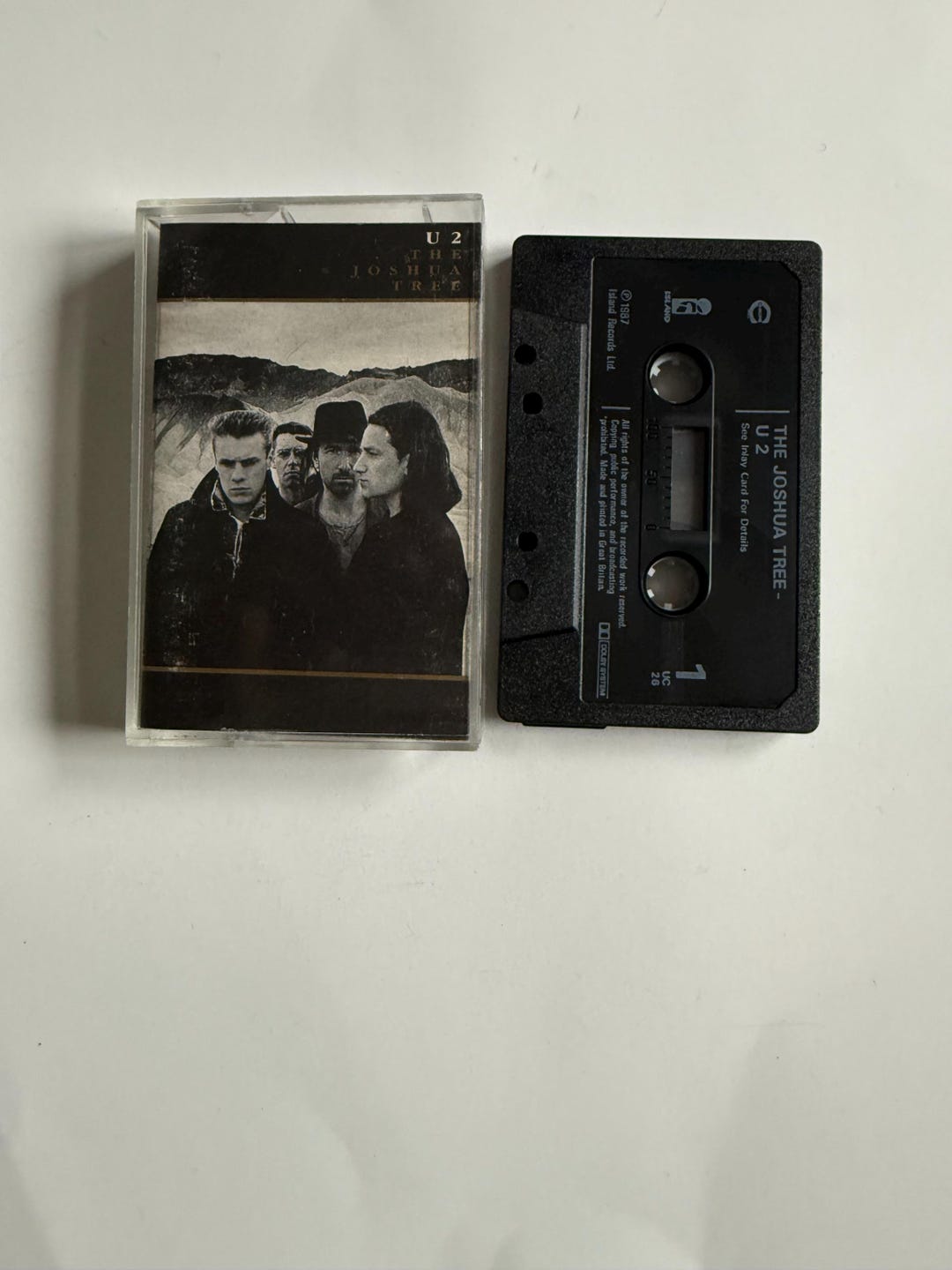 U2 Joshua Tree Cassette Tape - Etsy