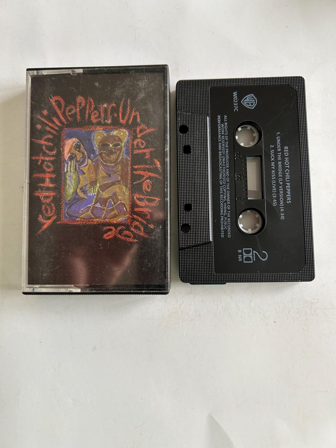 Red Hot Chilli Peppers Under the Bridge Cassette Tape - Etsy