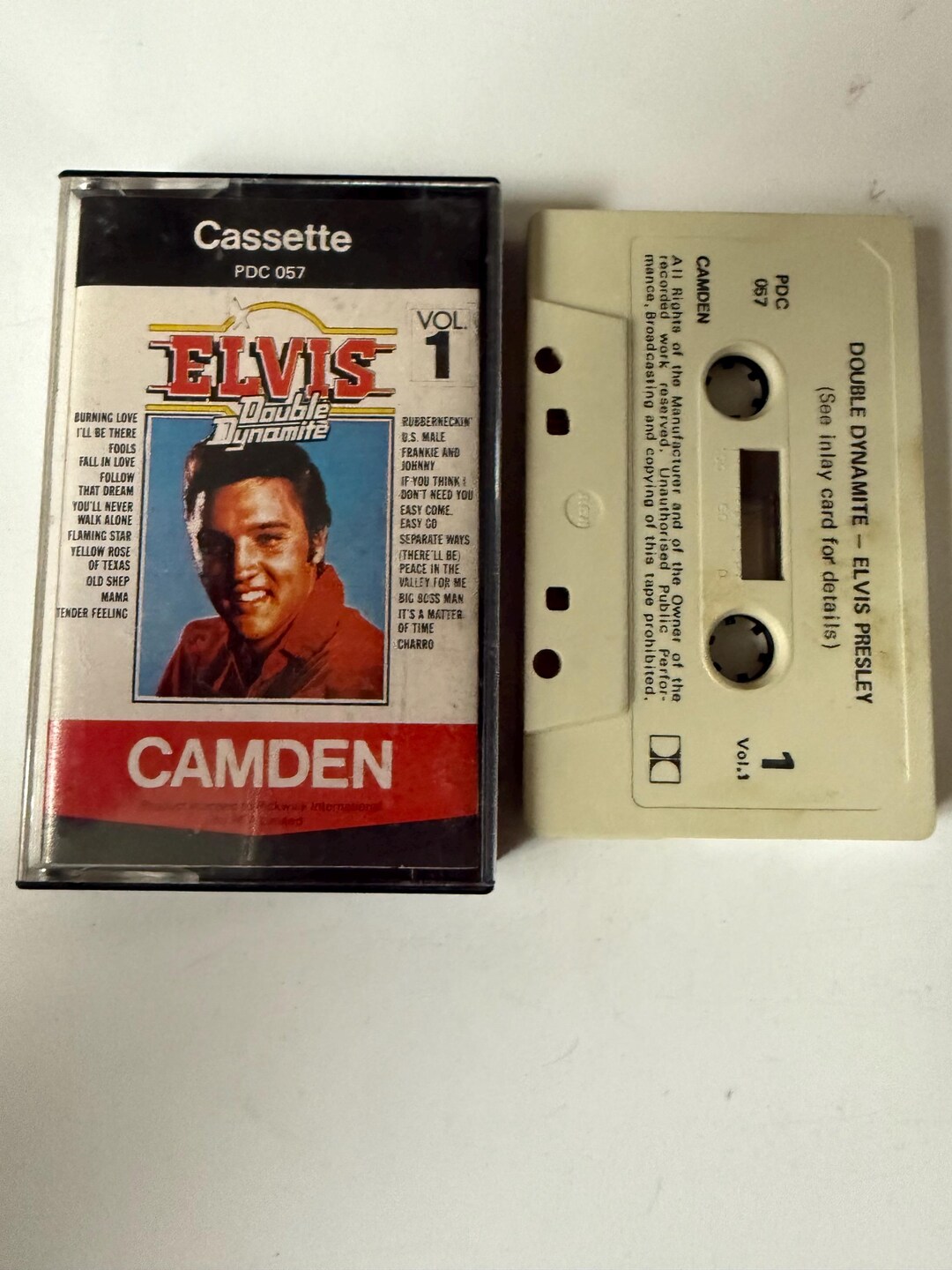 Elvis Presley Double Dynamite Vol 1 Cassette Tape - Etsy