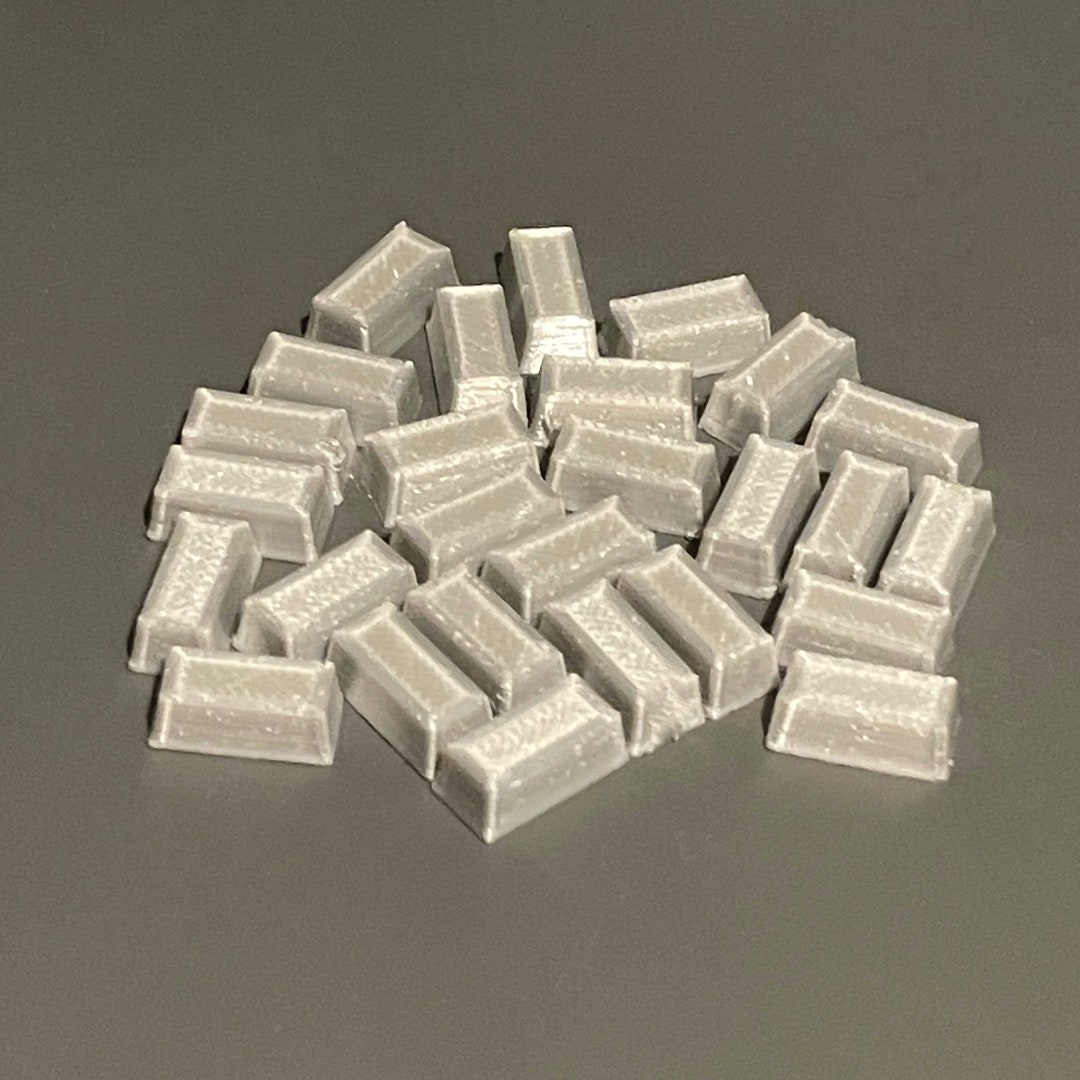 Silver Ingot Tokens - Etsy