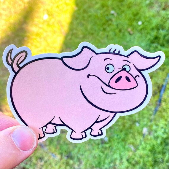 Laptop Electronics & Accessories Sticker Four Pigs etna.com.pe